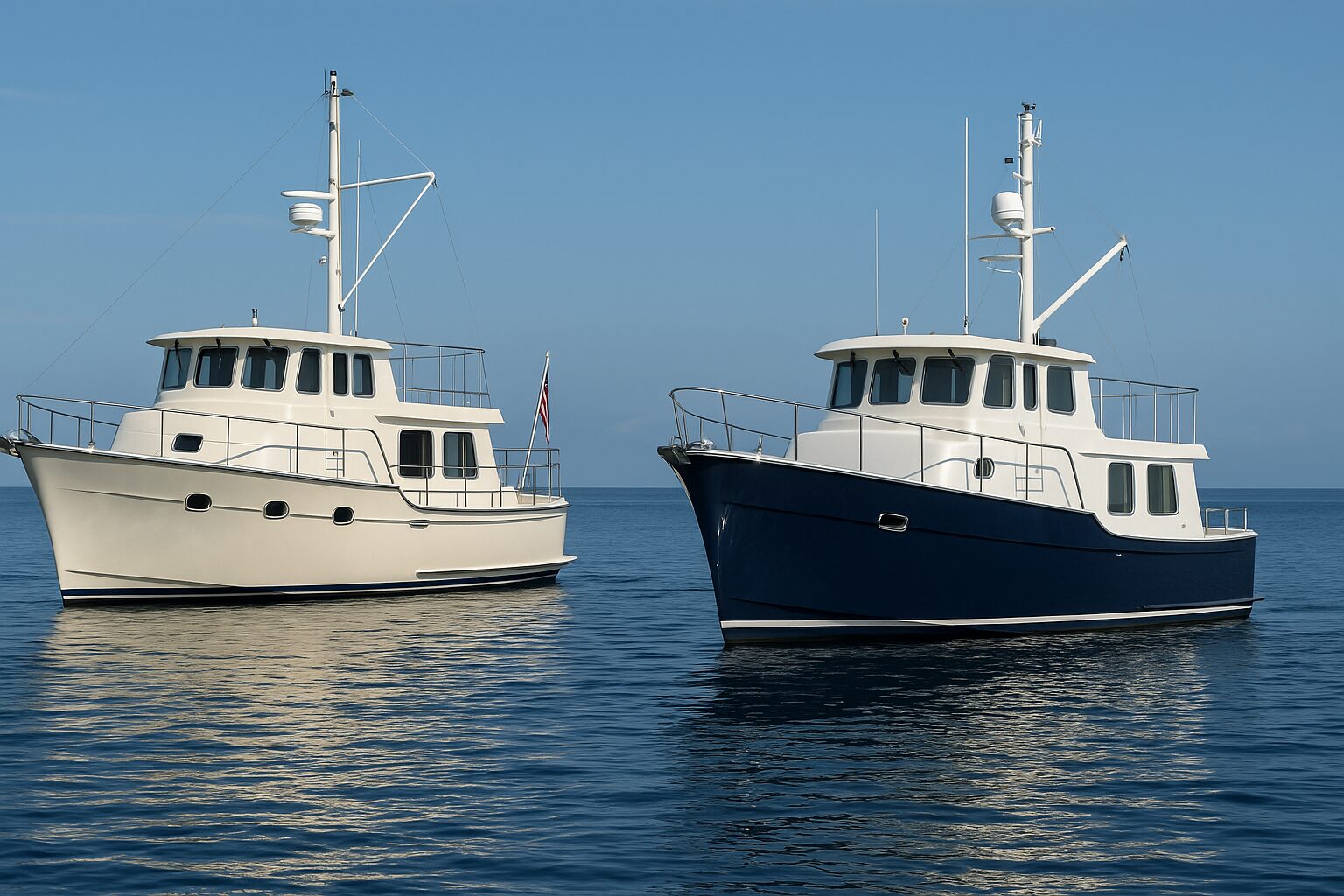 Shallow Draft vs Deep Draft Trawlers | Pros | North Pacific Yachts